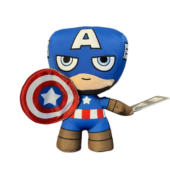 Disney | Toys | Disney Parks Captain American Plush Toy | Poshmark